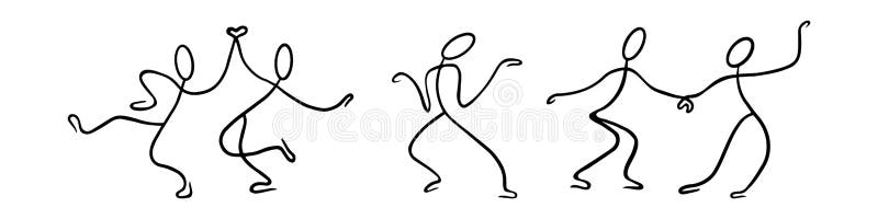 Stick figures collection stock vector. Illustration of figure - 233543639