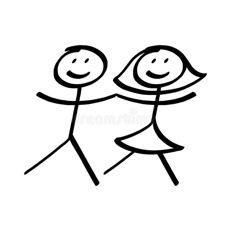Friends Stick Figure Stock Illustrations – 942 Friends Stick Figure ...