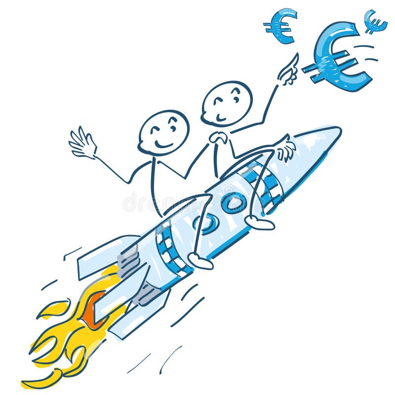 Stickman Rocket Stock Illustrations – 63 Stickman Rocket Stock ...