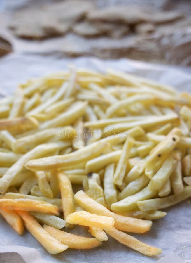 Raw french fries stock photo. Image of handmade, fried - 82910912