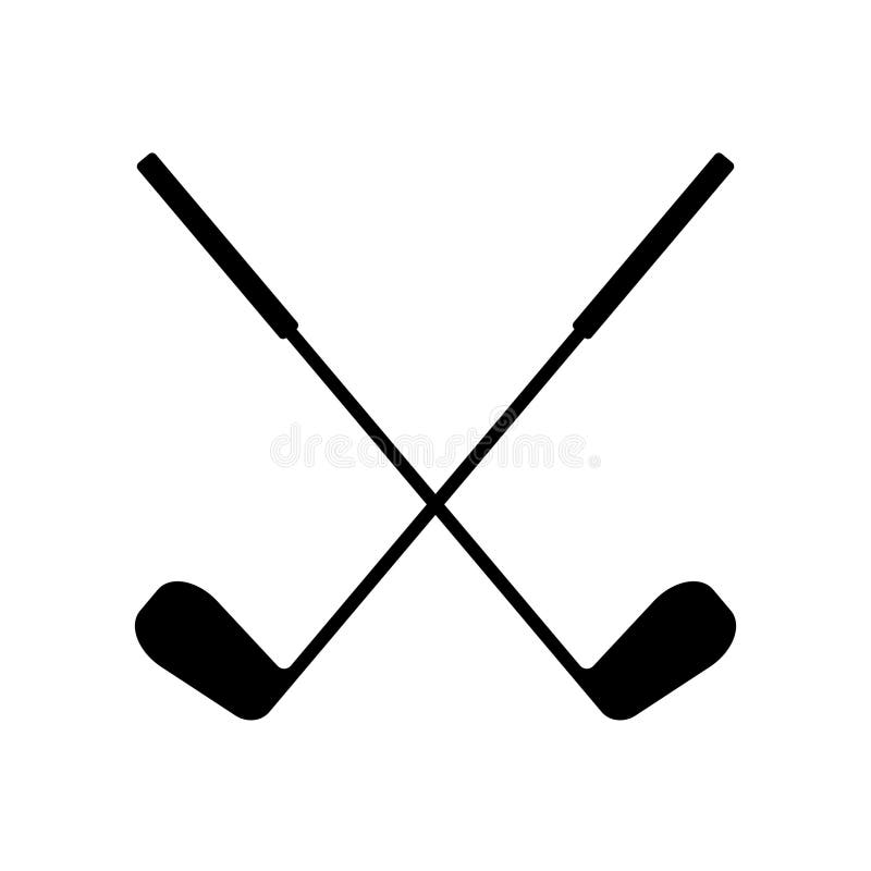 Stick, Golf, Hockey, Sport, Club. Banner, Illustration with Dark Blue ...