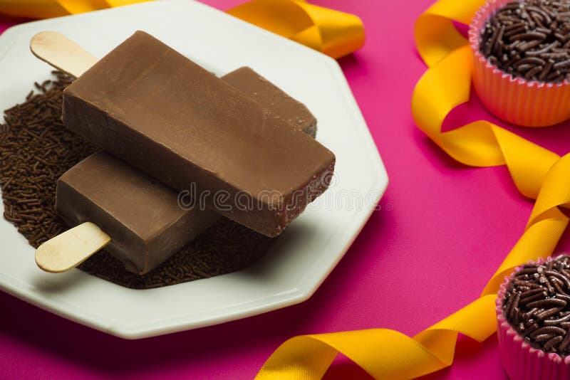 Stick ice cream stock image. Image of mint, cream, paleta - 51783195