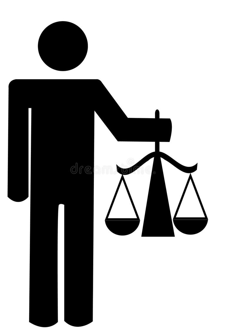 Stick Man Justice Stock Illustrations – 296 Stick Man Justice Stock ...