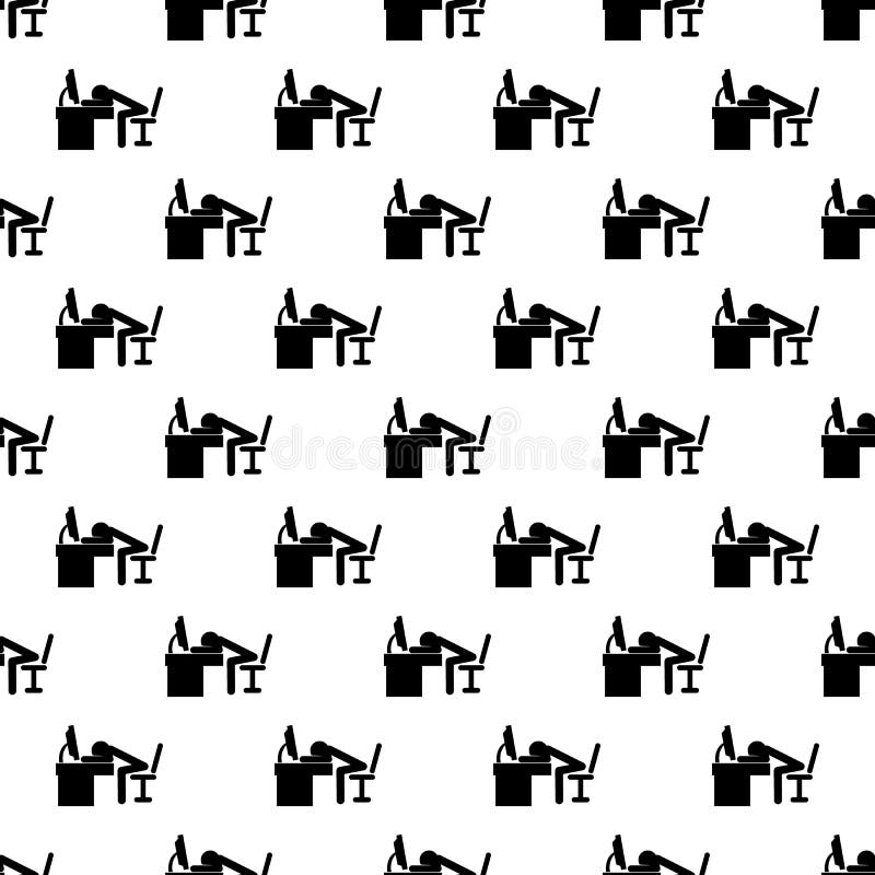 Stick man pattern seamless stock vector. Illustration of figure - 78832796