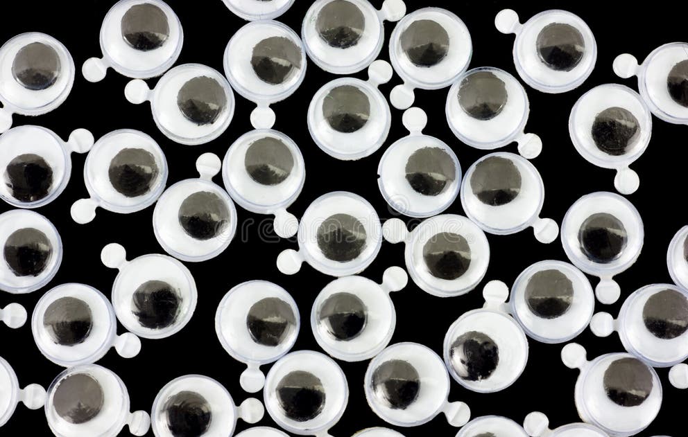 Stick on movable eyes stock image. Image of faces, eyes - 10757899