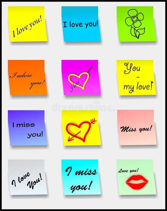 Pad Of Sticky Notes Picture. Image: 2755995