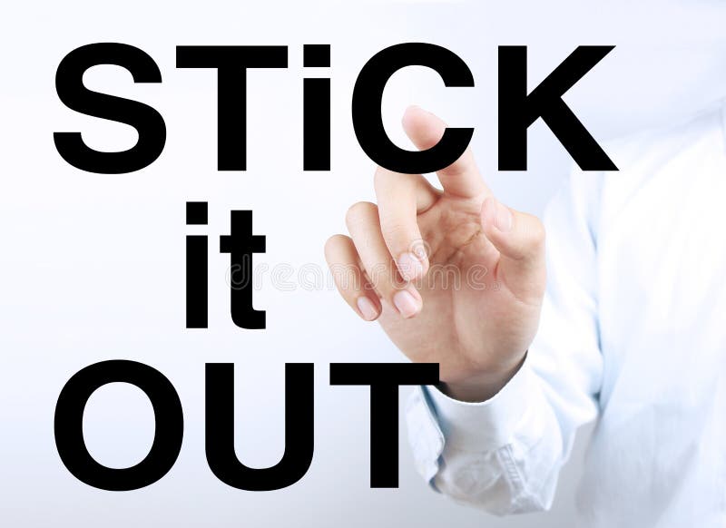 Stick it out stock photo. Image of fail, goal, stick - 59245006