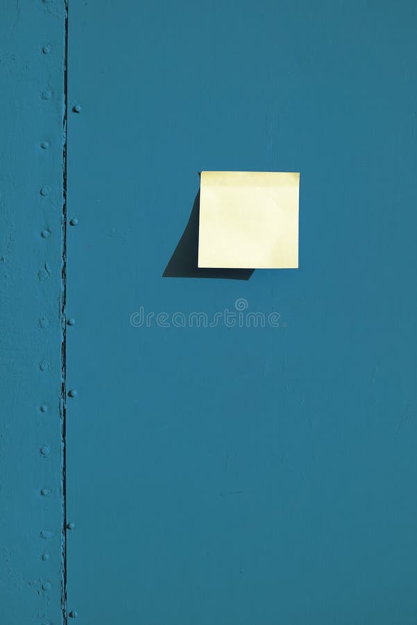Stick paper on the board stock image. Image of paper - 24029031