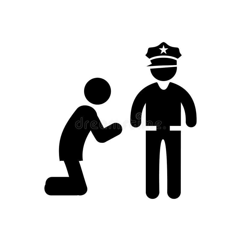 3d Police Arresting A Thief Stock Illustration Illustration Of Human