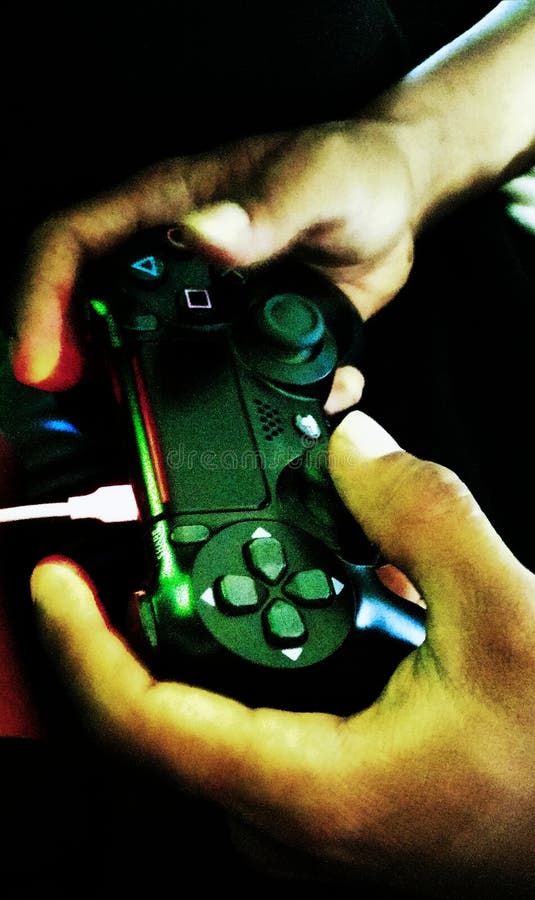 Stick ps4 main game editorial stock image. Image of green - 239863354