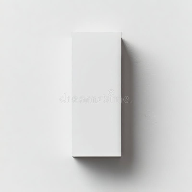 Stick Sachet Box Packaging Design Mockup. 3D Illustration Stock ...