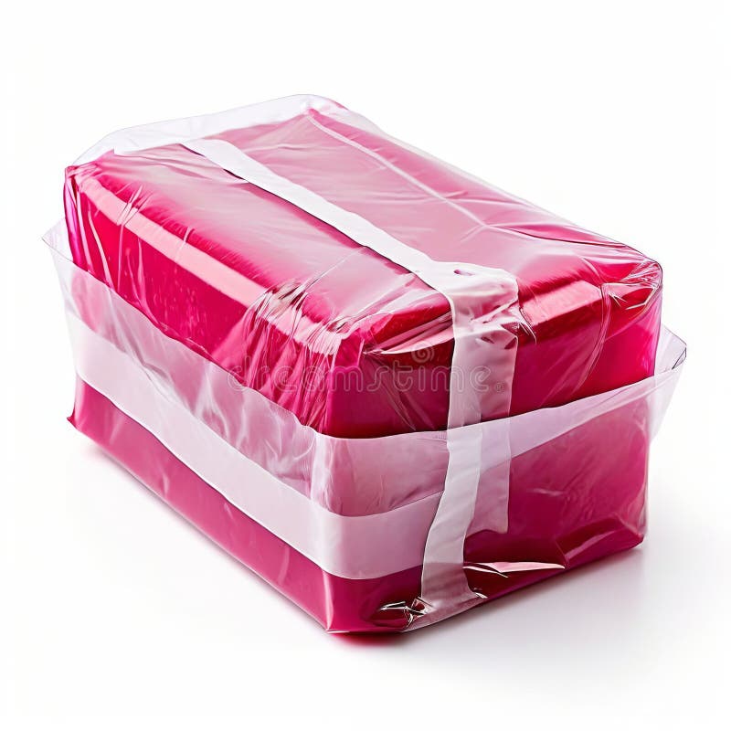 Stick Seal Plastic Wrap Plastic Wrap with a Self Adhes Stock ...