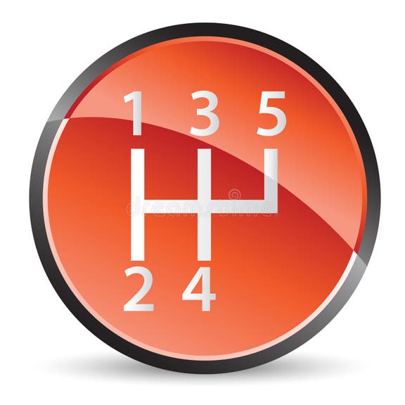 Stick shift icon stock vector. Illustration of manual - 14145984