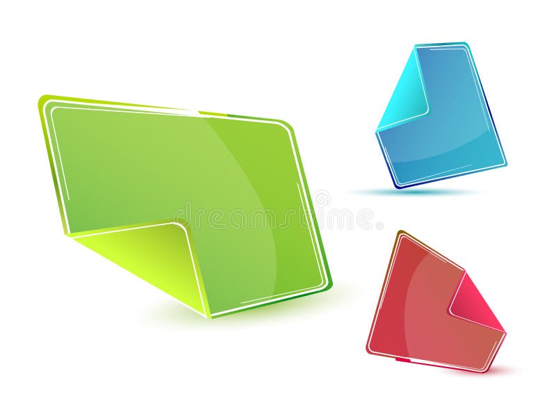 Folder Icon -Vector Computer Folder Logo Stock Vector - Illustration of ...