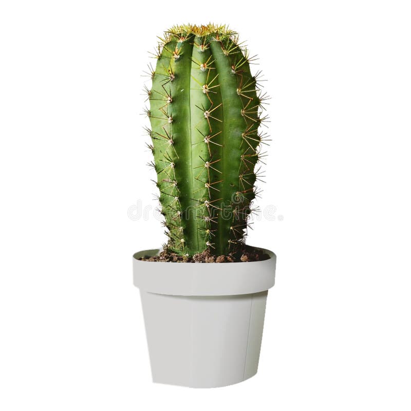 Sticker of a Cactus Plant on a Transparent Background - Ai Generated ...