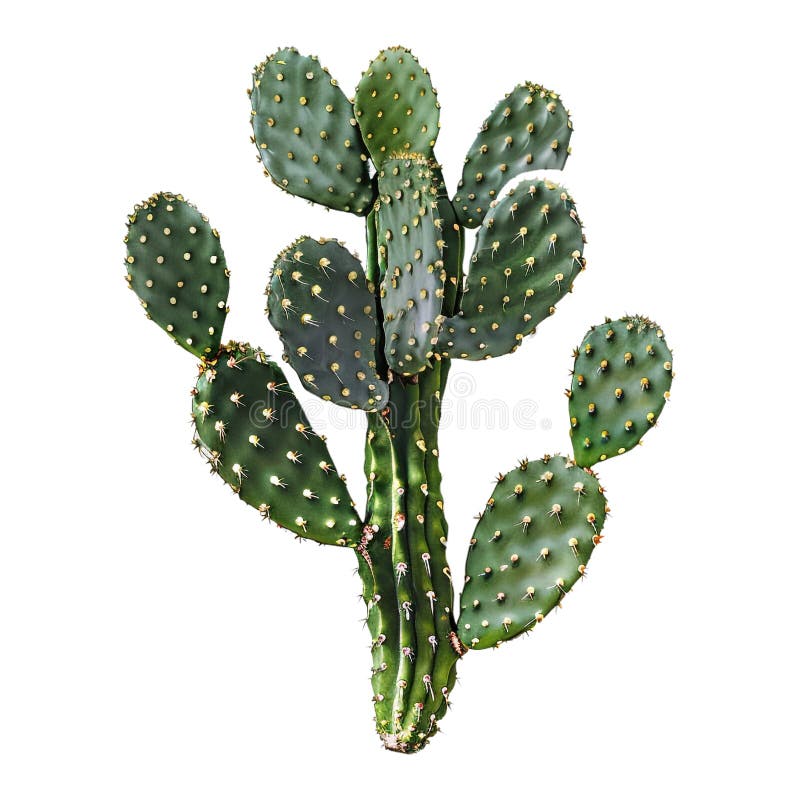 Sticker of a Cactus Plant on a Transparent Background - Ai Generated ...