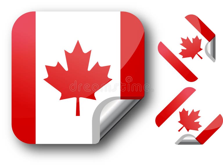 Canada Stickers Stock Illustrations – 409 Canada Stickers Stock ...