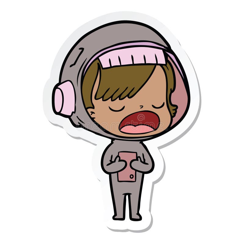 Woman Explaining, Presenting or Showing Something. Cute Character ...