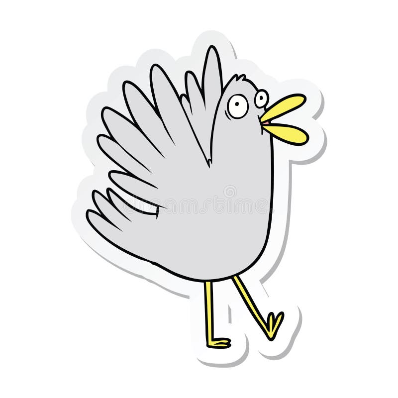 Cartoon Squawking Bird Stock Illustrations – 44 Cartoon Squawking Bird ...