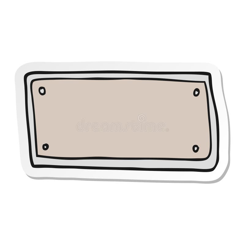 Sticker Cartoon Drawing Doodle Illustration Freehand Free Hand Drawn ...