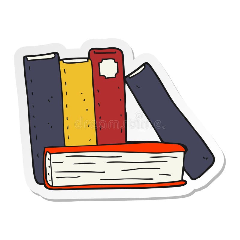 Cartoon Books Seamless Background Stock Vector - Illustration of ...