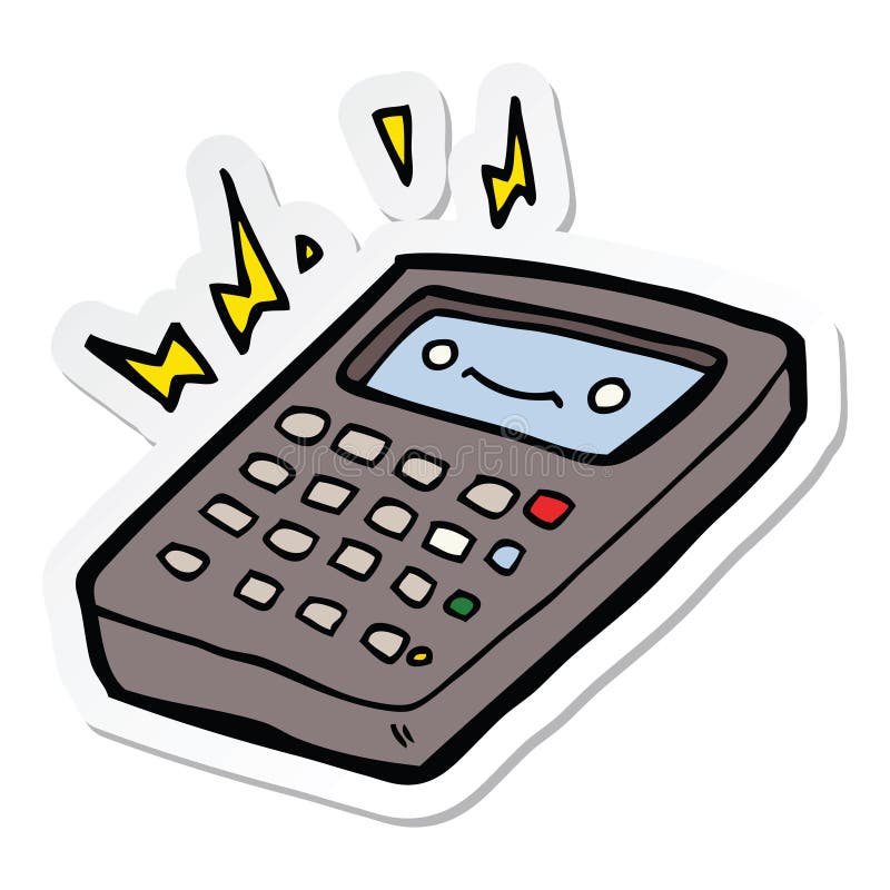 Cartoon Calculator Stock Illustrations – 12,706 Cartoon Calculator ...