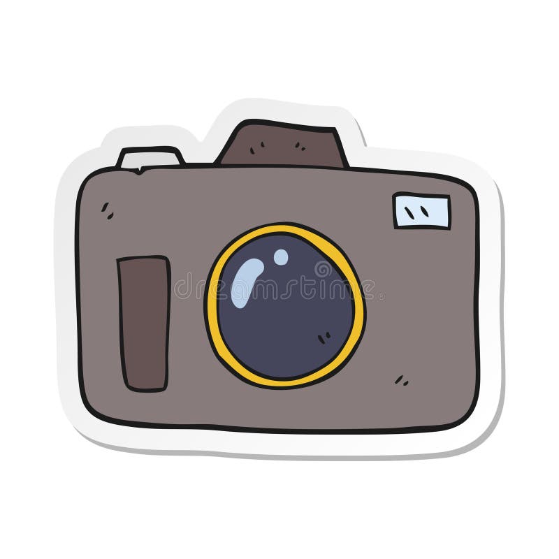 Cartoon camera stock vector. Illustration of camera, artwork - 38033554