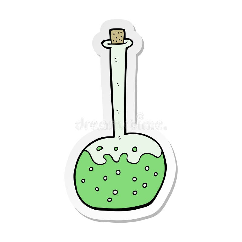 Chemical Potion Formula Composition Stock Vector - Illustration of ...