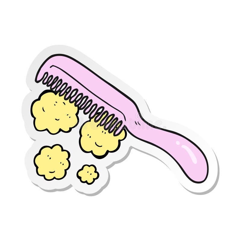 Cartoon Boy with Comb stock vector. Illustration of neat - 30208453