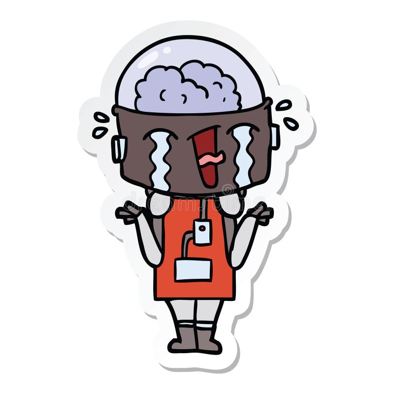 Robot Shrugging Stock Illustrations – 27 Robot Shrugging Stock ...