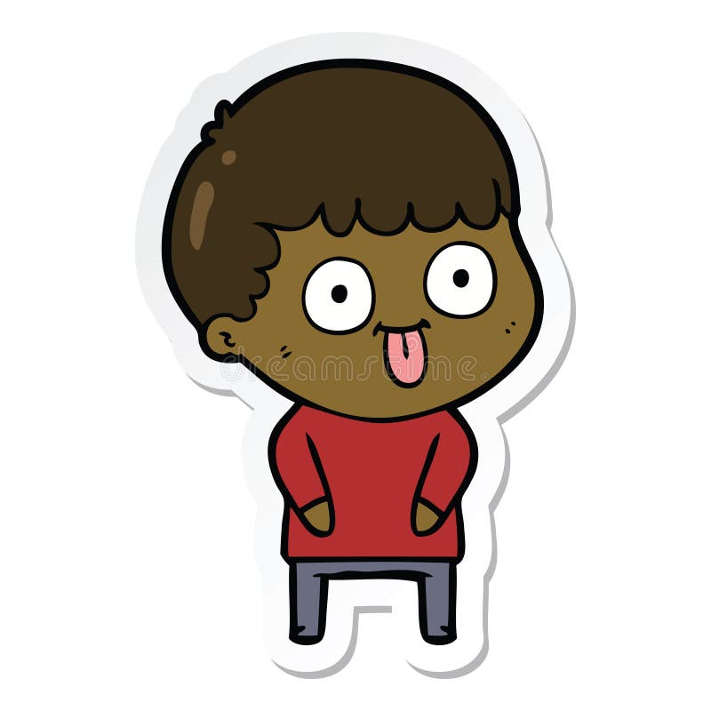 Dumb Stupid Staring Unintelligent Kid Child Man Male Boy People Cartoon ...