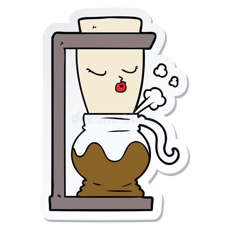 Coffee Machine Funny Stock Illustrations – 947 Coffee Machine Funny ...