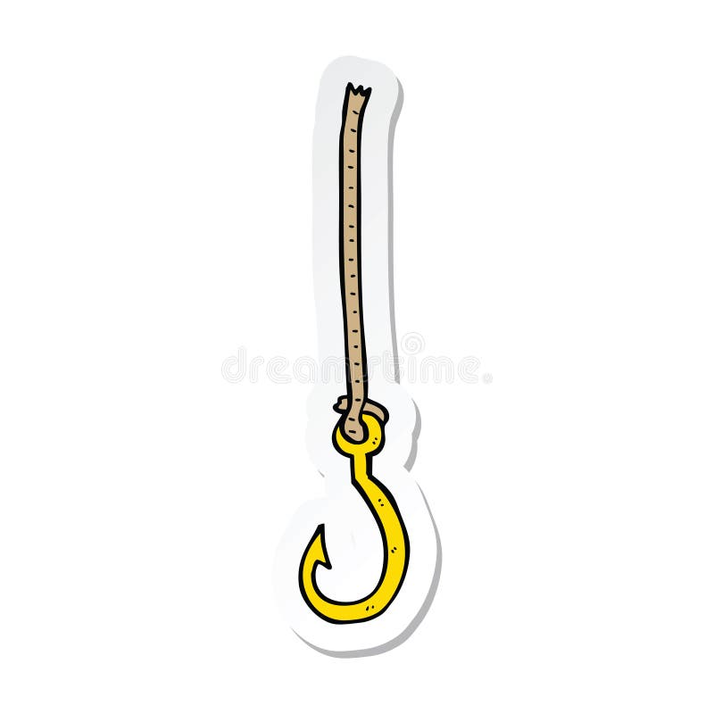 Cartoon Fish Hook