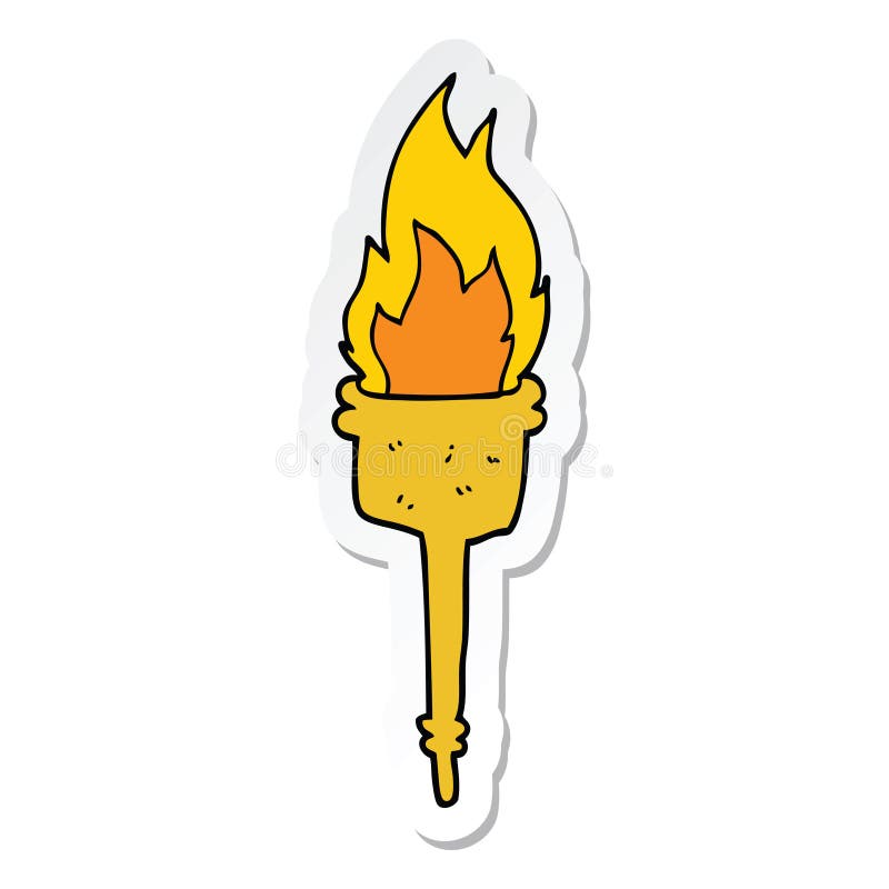 Sticker Torch Stock Illustrations – 910 Sticker Torch Stock ...