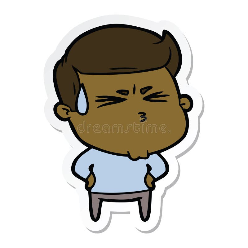 Frustrated Man Cartoon Stock Illustrations – 5,695 Frustrated Man ...