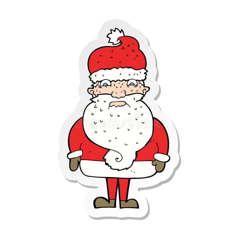 Grumpy Santa Claus Stock Illustrations – 282 Grumpy Santa Claus Stock ...
