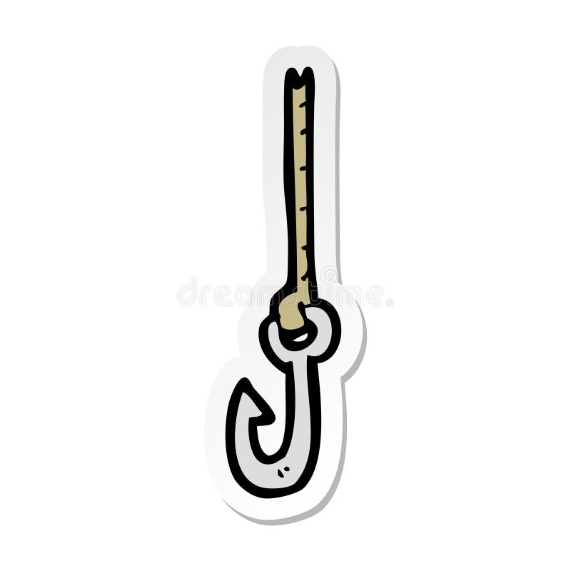 Cartoon hook stock illustration. Illustration of hook - 37026054