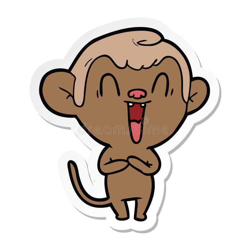 Laughing Monkey Stock Illustrations – 1,325 Laughing Monkey Stock ...