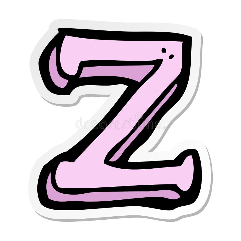 Z Sticker Stock Illustrations – 528 Z Sticker Stock Illustrations ...