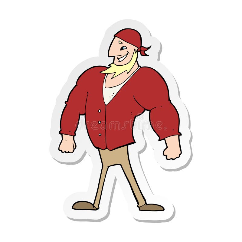 Manly Man Clipart Free
