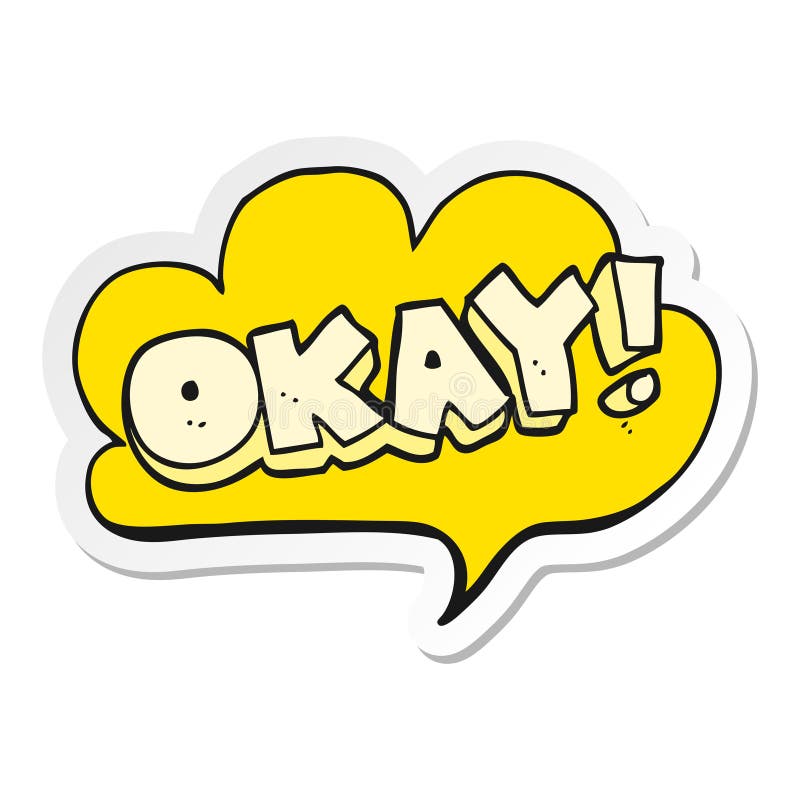 Cartoon okay sign stock illustration. Illustration of character - 37010537