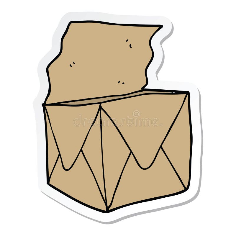 Cartoon package stock vector. Illustration of drawing - 38053264