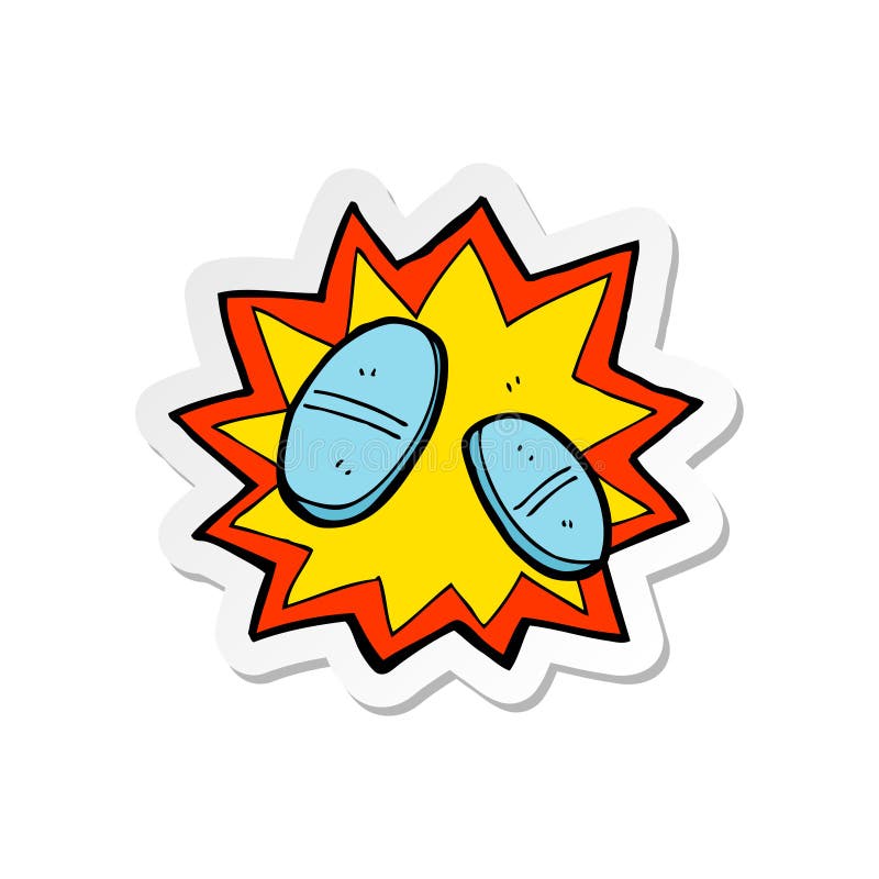 Cartoon painkillers stock vector. Illustration of cartoon - 37010647