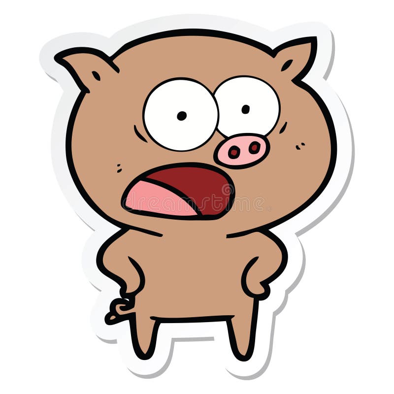 Screaming Pig Stock Illustrations – 282 Screaming Pig Stock ...