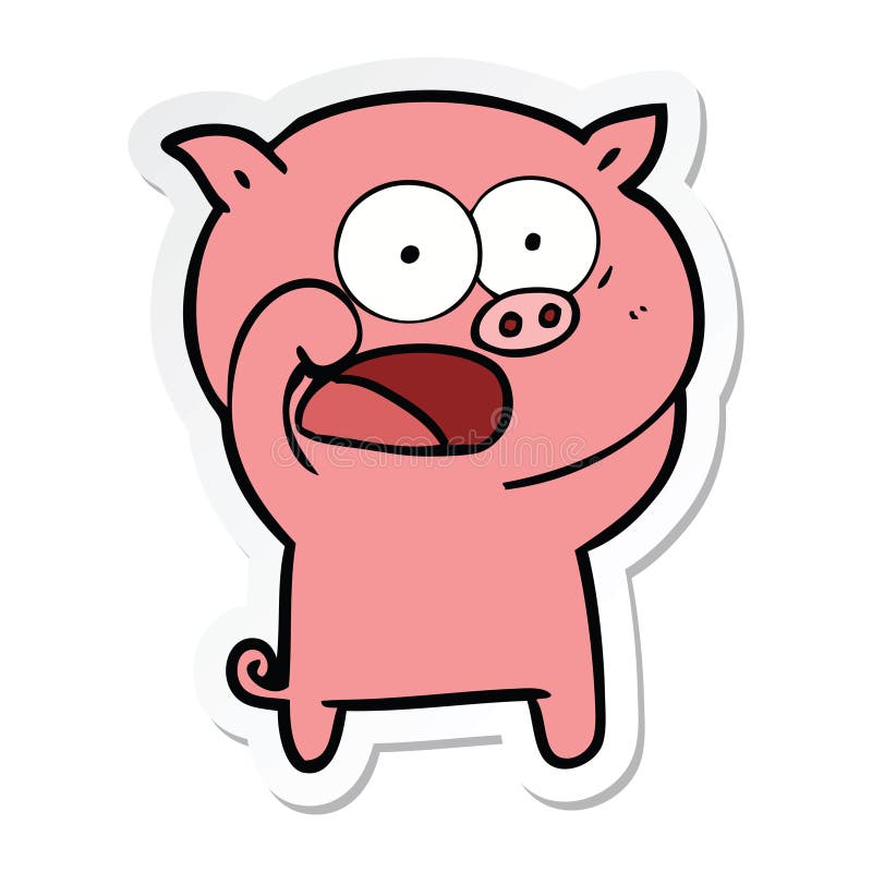 Screaming Pig Stock Illustrations – 281 Screaming Pig Stock ...