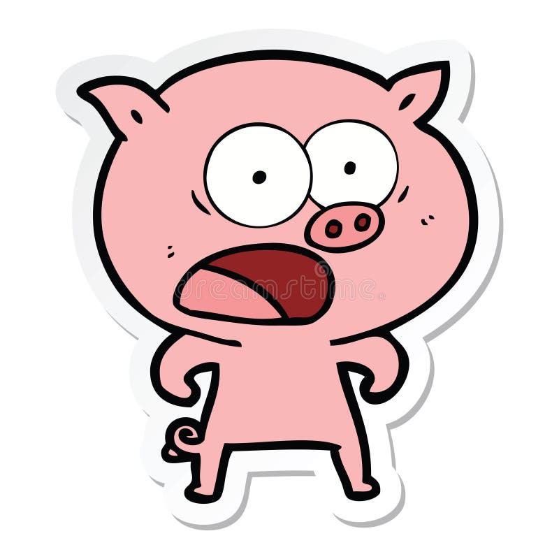 Screaming Pig Stock Illustrations – 282 Screaming Pig Stock ...