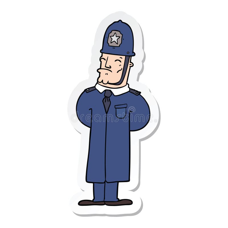 Old Policeman Stock Illustrations – 945 Old Policeman Stock ...