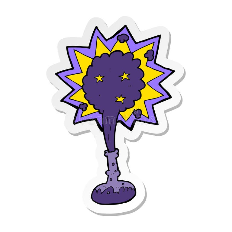 Sticker of a Cartoon Potion Stock Illustration - Illustration of funny ...