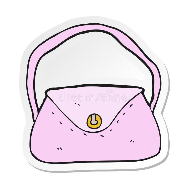Cartoon purse, vector stock vector. Illustration of rich - 21554836