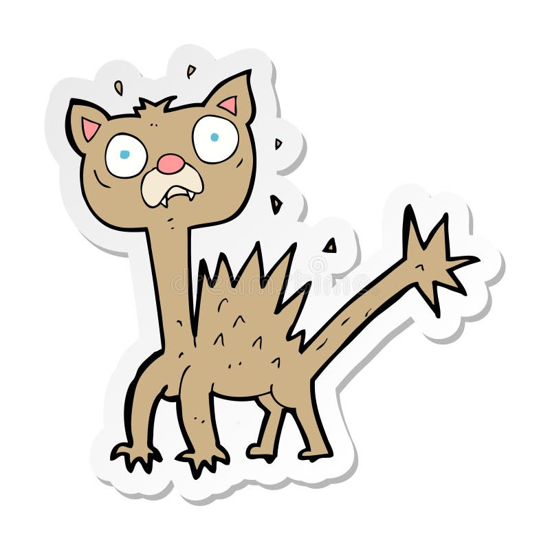 Scared Cat Stock Illustrations – 1,373 Scared Cat Stock Illustrations ...